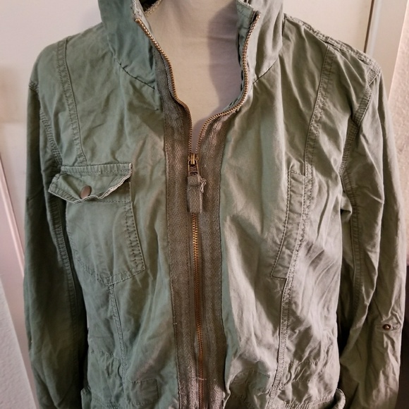 Jade & Ivory | Jackets & Coats | Jade Ivory Army Green Womens Jacket Xl ...